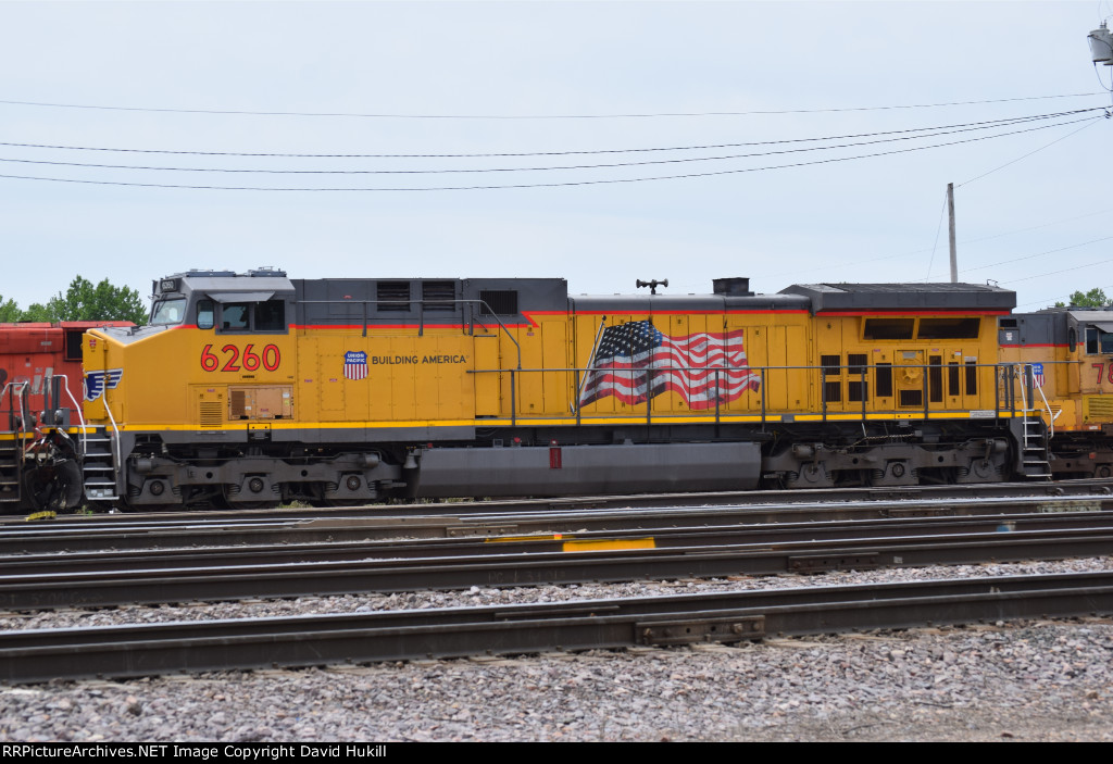 UP Engine 6260, Des Moines IA